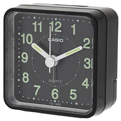 CASIO TQ-140S-1JF Alarm Clock black Diameter 6.2cm analog Mini size ...