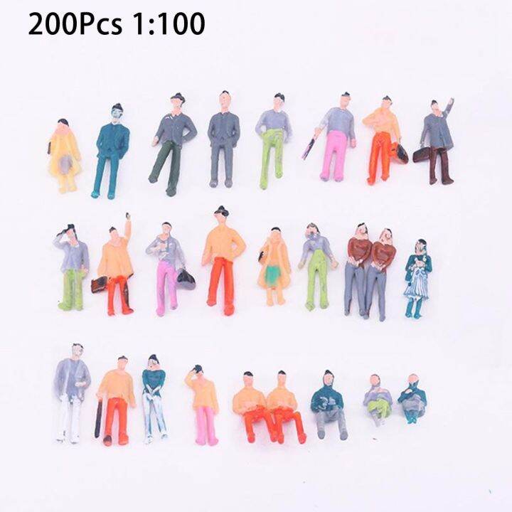 Painted Figures Scale People 1:100 Model People Painted Figures Seal ...