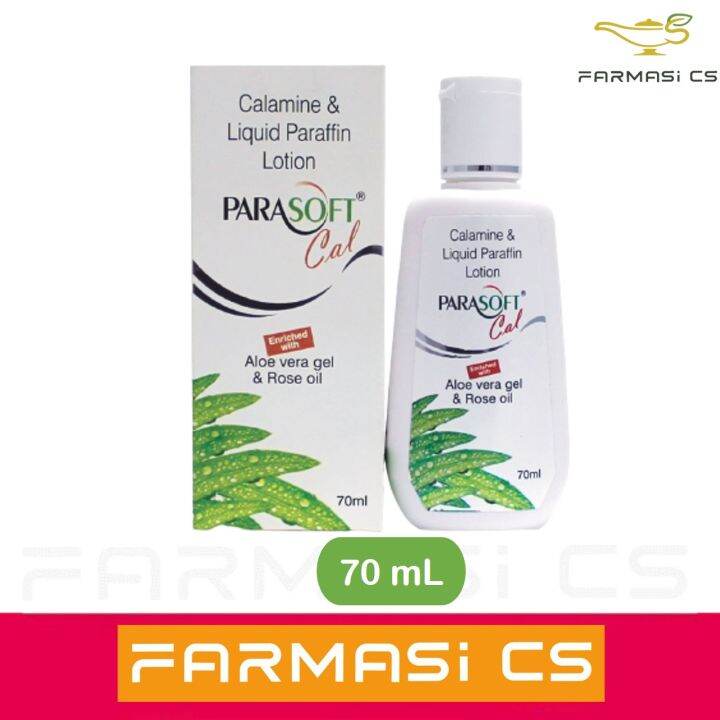 Parasoft Cal Calamine & Liquid Paraffin Lotion 70mL EXP:09/2024 ...