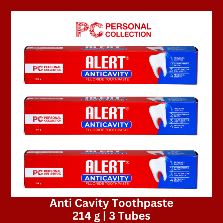Personal Collection Alert Anticavity Toothpaste 214 grams Buy 2 take 1 ...