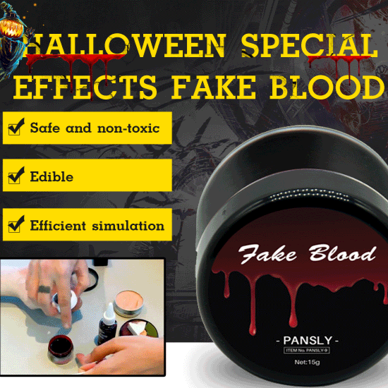 vivistyle Pansly Fake Blood for Halloween Pranks and Makeovers | Lazada PH
