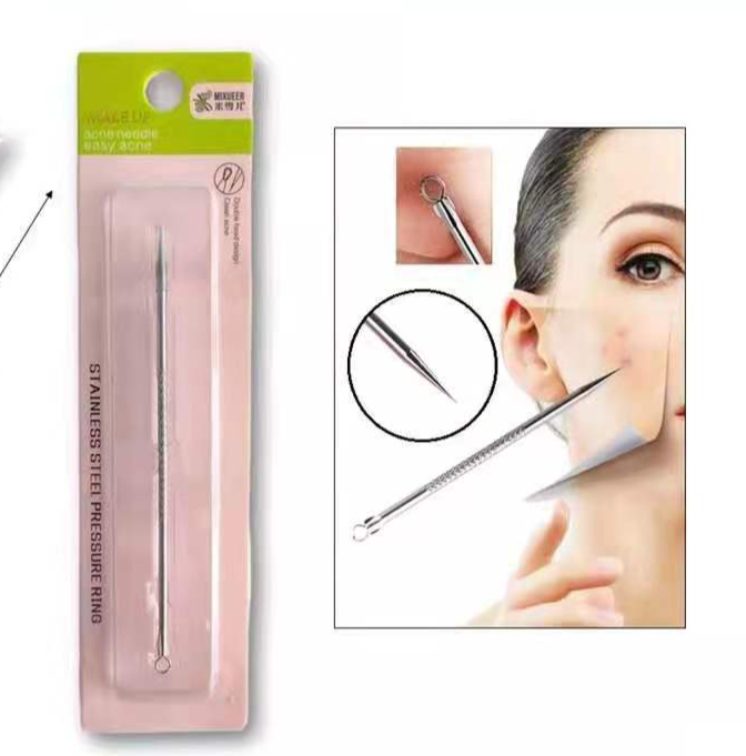 Stainless Steel Acne Removal Needle Pimple Blackhead Remover Acne ...