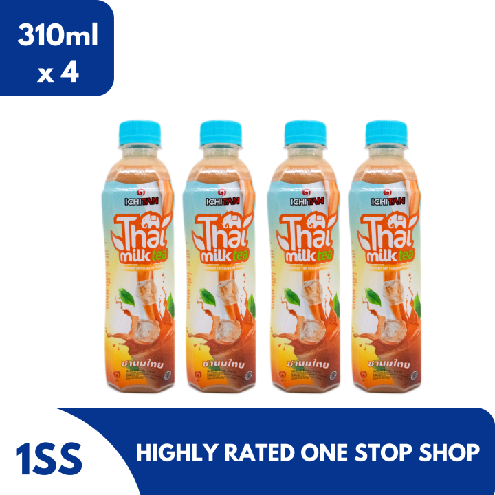 Ichitan Thai Milk Tea, 310ml set of 4 | Lazada PH