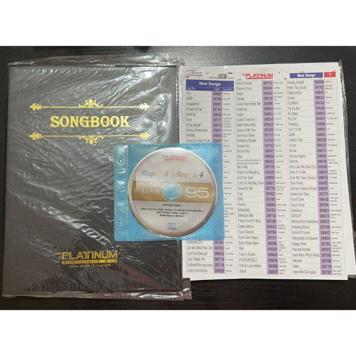 New Original The Platinum Update CD With Songbook For Reyna 3/Reyna 4 New Volume 95 | Lazada PH