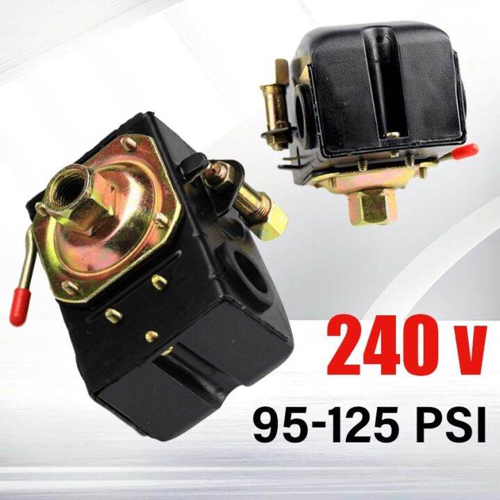 Automatic Air Pump Pressure Switch Machinery Parts Air Compressor ...