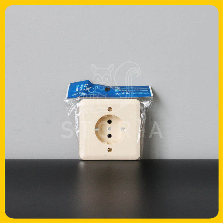 Stop Kontak IB HSC Tanam Tembok SNI | Lazada Indonesia