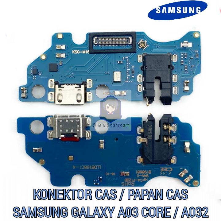 KONEKTOR CASAN SAMSUNG GALAXY A03 CORE / A032 / PAPAN CAS SAMSUNG GALAXY A03 CORE ORI OEM ...