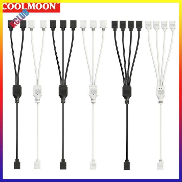 ARGB Adapter Cable 5V 3PIN Connector 1 To 2/3/4 Motherboard Extension ...