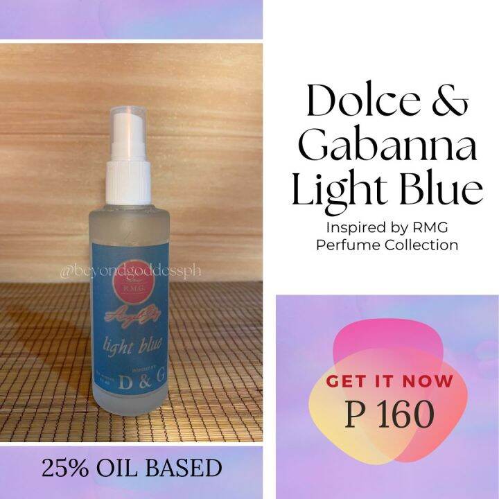 Dolce & Gabanna Light Blue Inspired by RMG Perfume Collection 85 ml ...