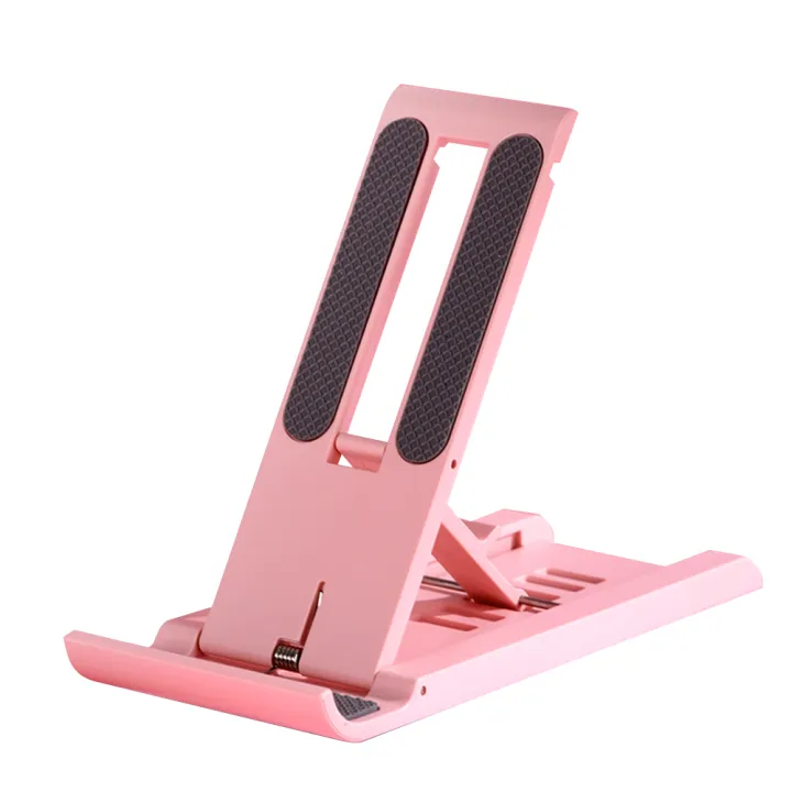 Folding Phone Holder Portable Adjustable Angle Desktop Tablet Bracket ...