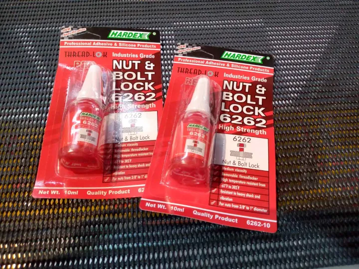 HARDEX NUT & BOLT LOCK THREAD LOCK COMP. | Lazada PH