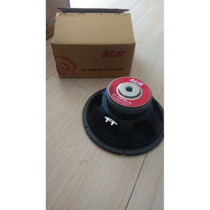 SPEAKER ACR 1240 CLASSIC speaker acr 12 inch 1240 PA classic | Lazada ...