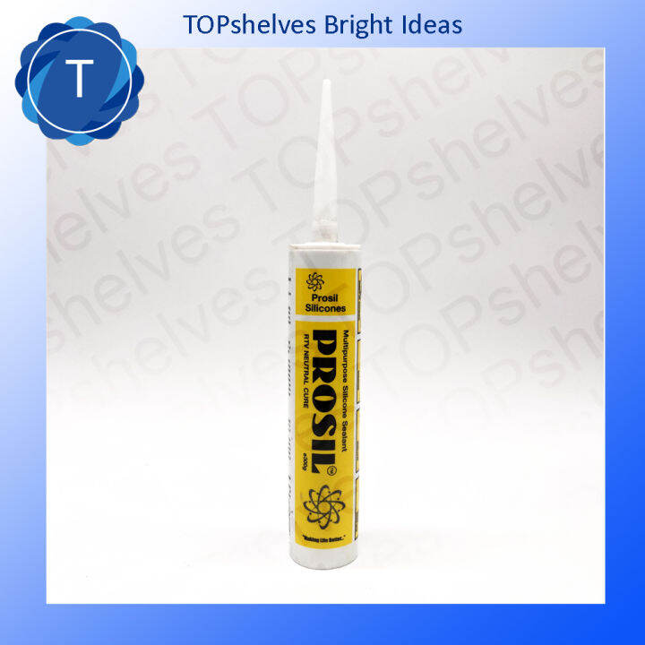 Prosil Silicone Sealant (White, Clear, Black, Grey) | Lazada PH