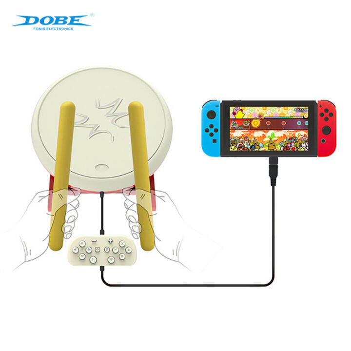 DOBE TNS-1867 For Nintendo Switch Dobe Taiko Drum Controller NS SWITCH Taiko Drum Controller ...