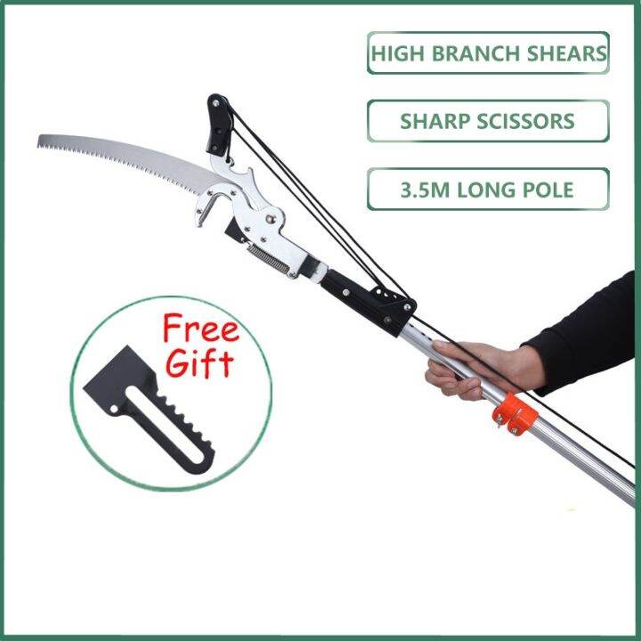 High altitude scissors pruning shears heavy duty tree branch cutter ...