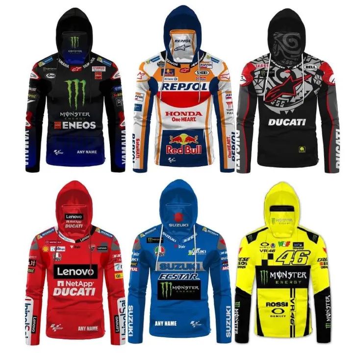 FREE CUSTOMIZE OF NAME AND NUMBER ONLY NEW TREND SWEATER FOR MOTOR ...