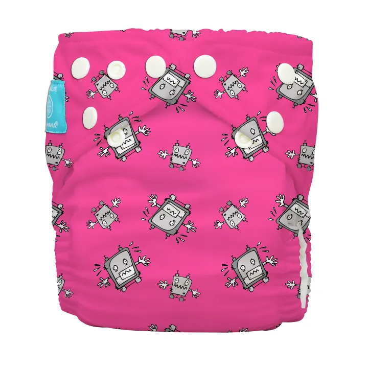 Charlie Banana Robot Girl 2-in-1 Cloth Baby Diaper. 1 Inserts. | Lazada PH