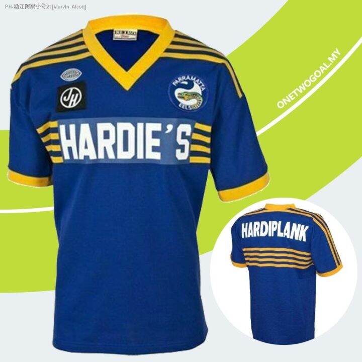 2023 High Quality Rugby Jersey๑∋ 1982 Parramatta Eels Retro ...