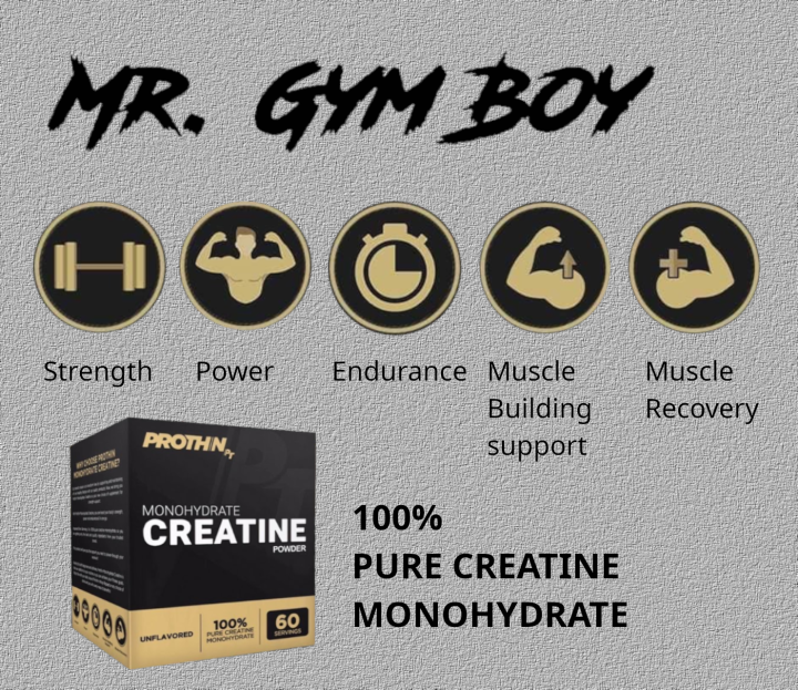 Prothin creatine Monohydrate 100% Pure Powder 1 sachet to 30 repack and ...