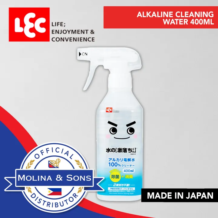 Lec Alkaline Cleaning Water 400Ml 50% OFF! | Lazada PH