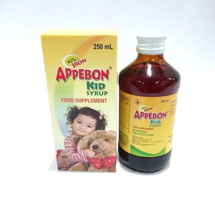 g0ies30 Appebon Kid Syrup with Iron 250mL | Lazada PH