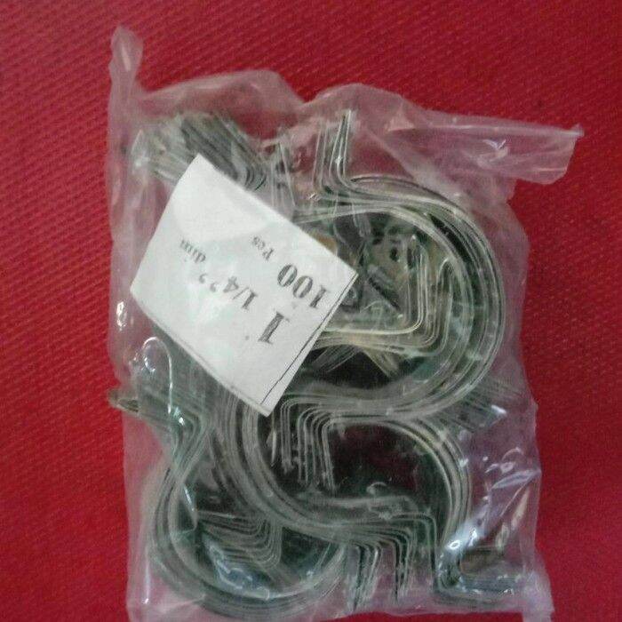 Klem seng,klem plat,klem pipa 11/4 inch harga per biji | Lazada Indonesia