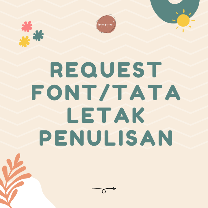 REQUEST FONT / TATA LETAK PENULISAN | Lazada Indonesia