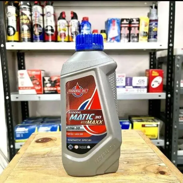 OLI FEDERAL MATIC ECOMAXX 800 ML SAE 10W-30 API SL | Lazada Indonesia