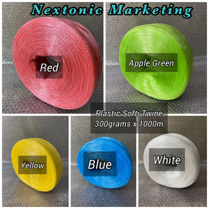 Softi Twine assorted Colors 300grams x 1000m | Lazada PH