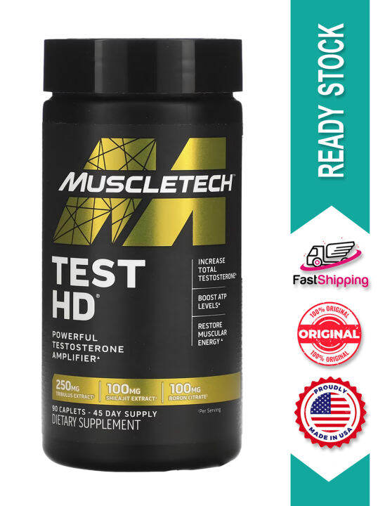 Muscletech Performance Series Test HD Hardcore Testosterone Booster (90 ...