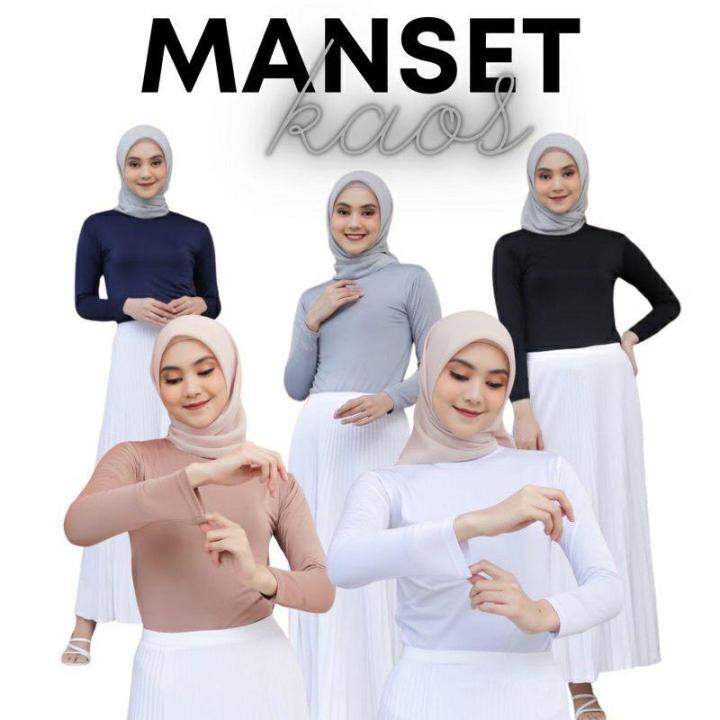 [COD] MANSET WANITA DEWASA LENGAN PANJANG / TERMURAH BAJU DALAMAN BAHAN ...