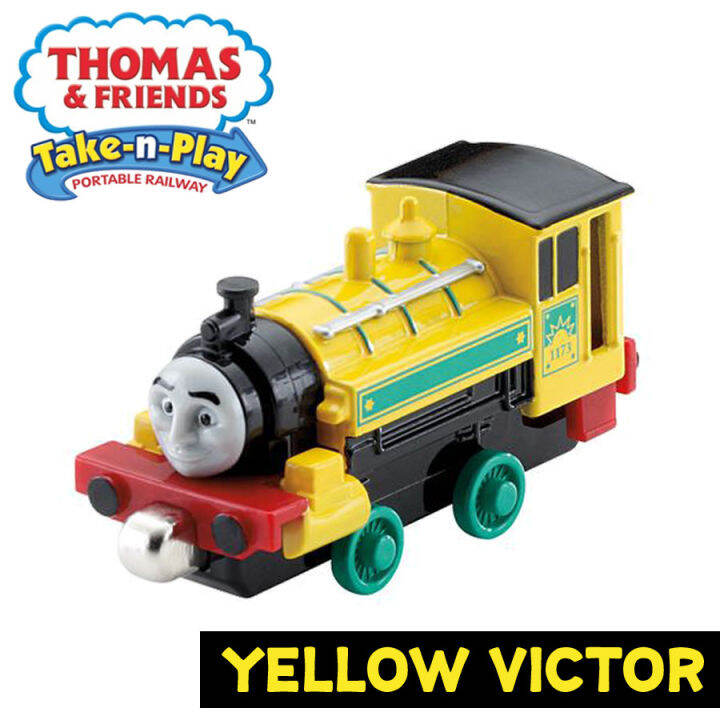 [SG STOCK] Take-n-Play YELLOW VICTOR - Thomas and Friends Diecast ...