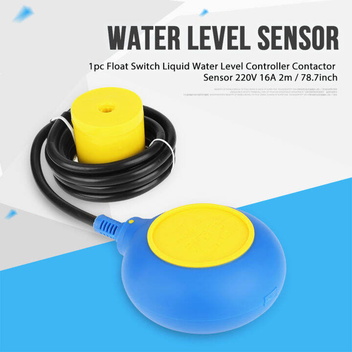 Liquid Fluid Water Level Sensor 220V 16A 2m / 78.7inch Float Switch ...
