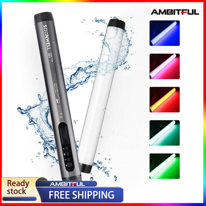 Soonwell Led Rgb Cahaya Tiub Mudah Alih Mudah Alih ...