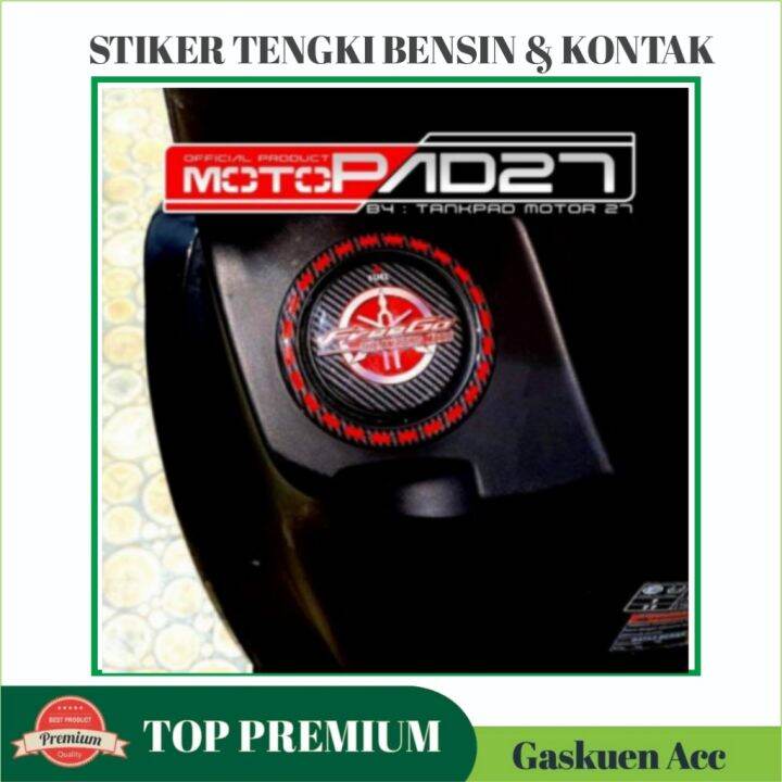 Stiker Sticker Tutup Tanki Tengki Bensin dan Kontak Freego Resin Timbul ...