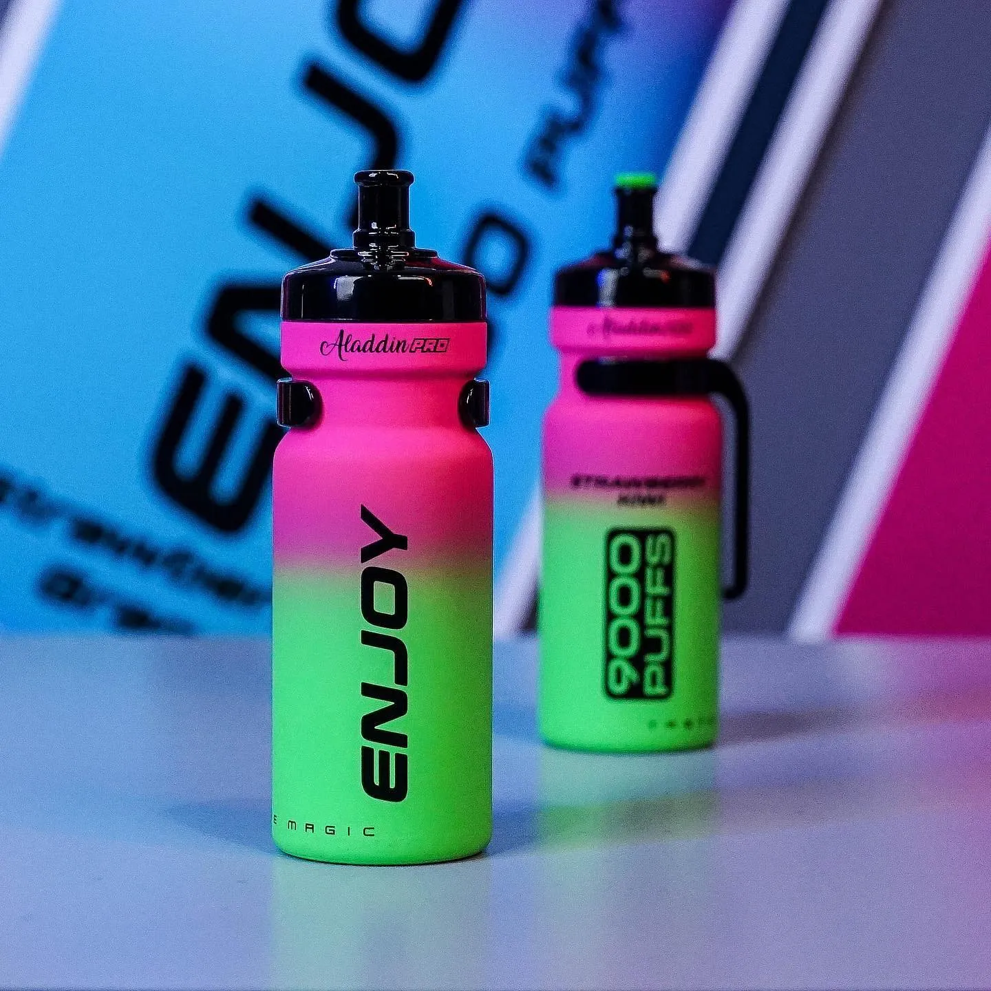 Alladin pro enjoy 9000 puffs disposable vape rechargeable with 3 hole ...