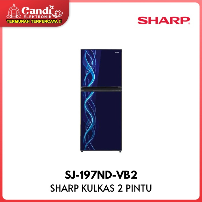 SHARP KULKAS 2 PINTU SJ-197ND-VB2 172 LITER | Lazada Indonesia