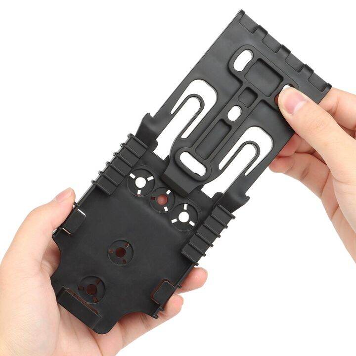 Tactical Modular Holster Adapter MHA Leg Strap Kit LSK 3 Hole Belt Clip ...