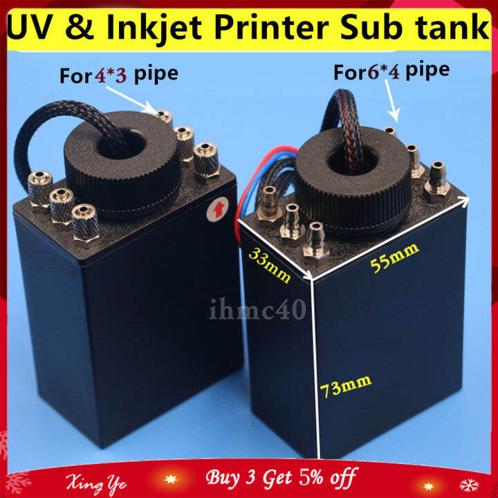 In Stock UV Printer Small Ink Cartridges Inkjet Printer Black Ink Tank ...