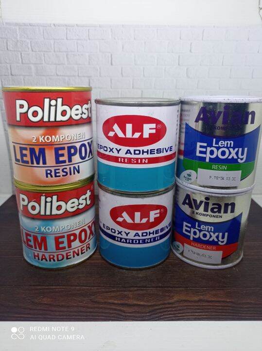 Lem Epoxy Set Kecil (2 komponen) Merk ALF/Polibest/Avian | Lazada Indonesia