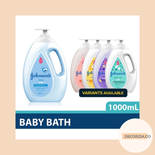 Johnson's Baby Bath 1000ml (Variants) Regular/ Peach/ Milk+Oats/ Milk+Rice/ Bedtime | Lazada