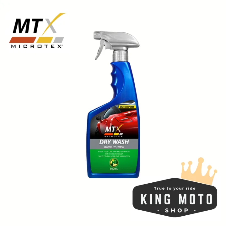 Microtex (MTX) Dry Wash - Waterless Wash (With Wax) 500ml | Lazada PH