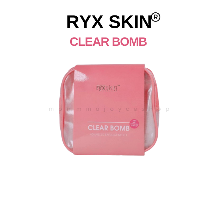 RYX SKIN SINCERITY Clear Bomb Advanced Exfoliating Kit | Lazada PH