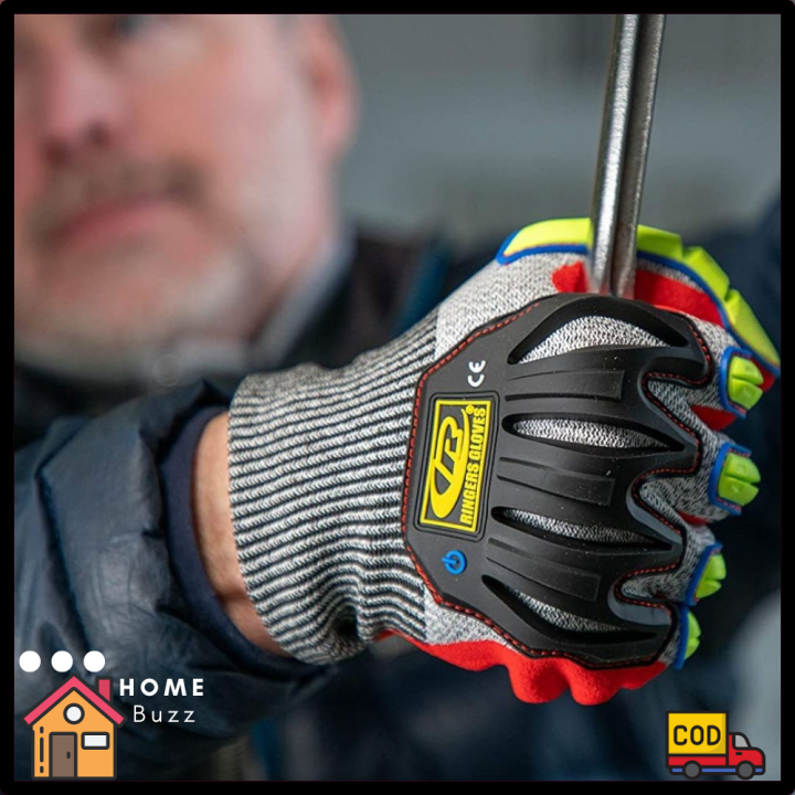 HomeBuzz Ringers Impact Safety Gloves | Lazada PH