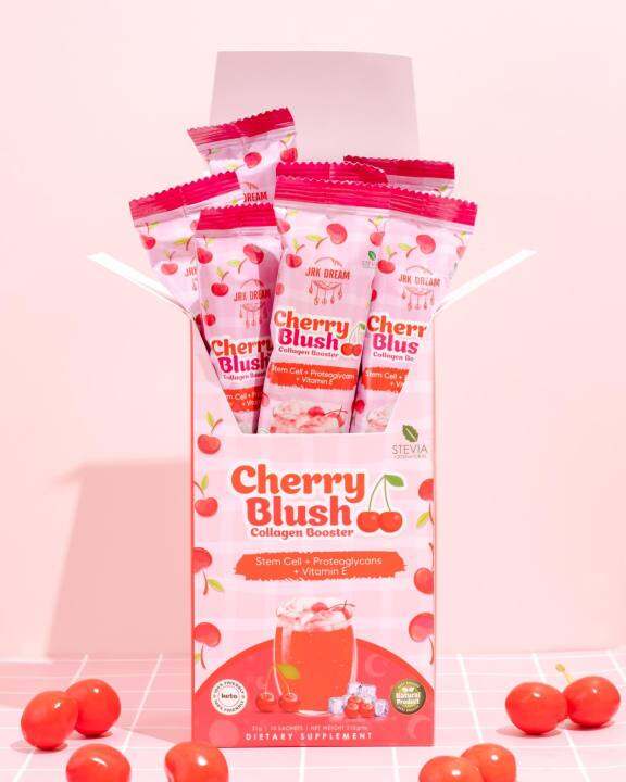 JRK Dream Cherry Blush Collagen Booster with Stem Cell, Proteoglycans ...