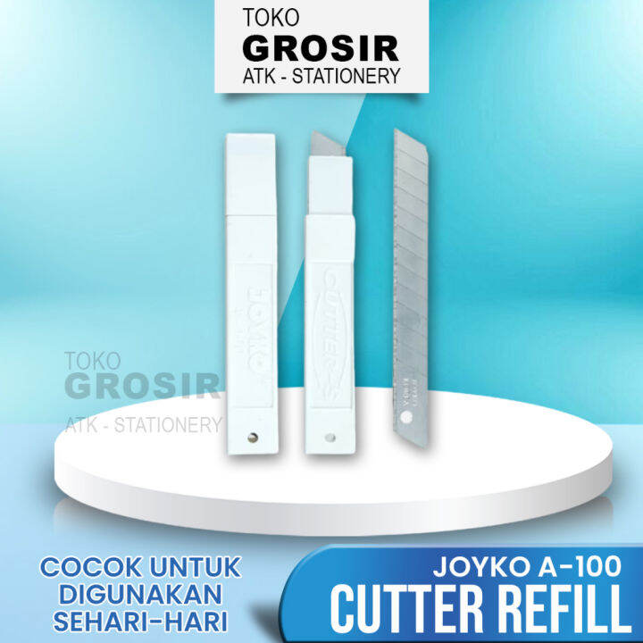 ISI CUTTER / REFILL CUTTER BLADE JOYKO A-100 | Lazada Indonesia