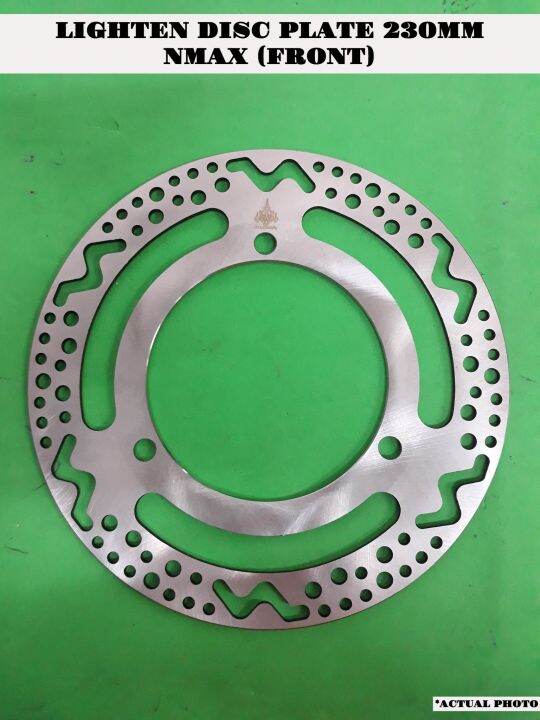 LIGHTEN DISC PLATE FRONT MIN.TH.3.5MM (230MM) PLAIN MODEL: NMAX/AEROX ...