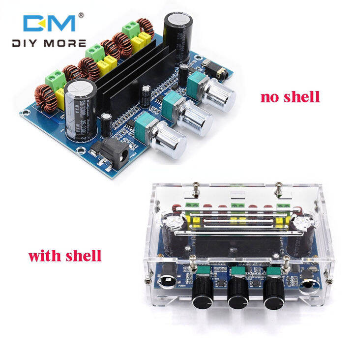 diymore XH-A305 50W+50W High Power Audio Stereo Bass Digital Amplifier ...