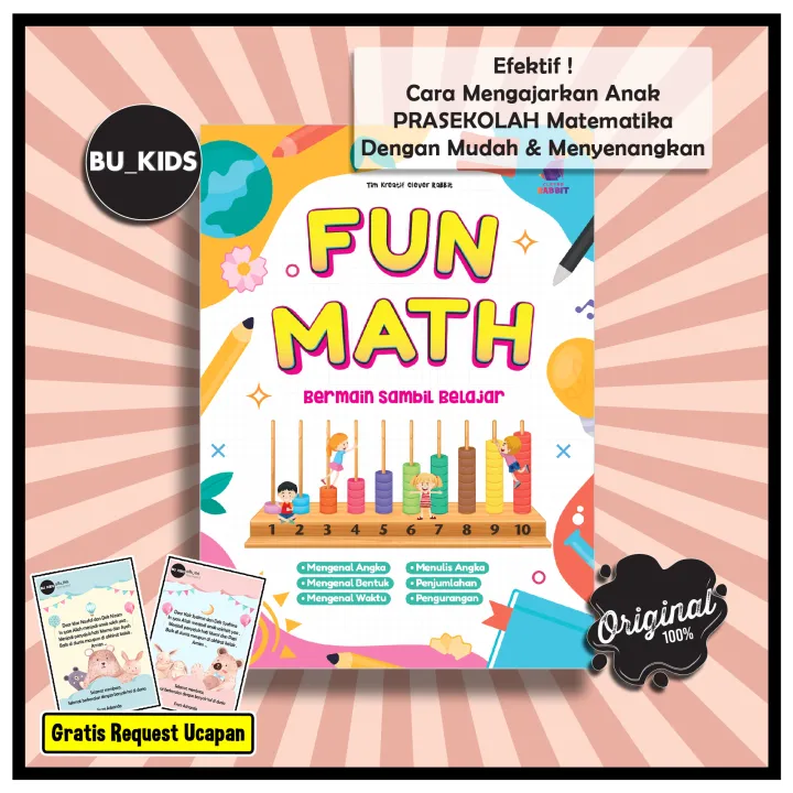Buku Anak Tk Fun Math Bermain Sambil Belajar | Lazada Indonesia