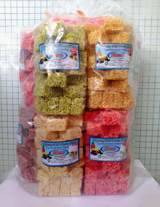 Jipang Warna Warni / Jipang / Kue Jipang / Jipang Manis / Kue Teng Teng ...